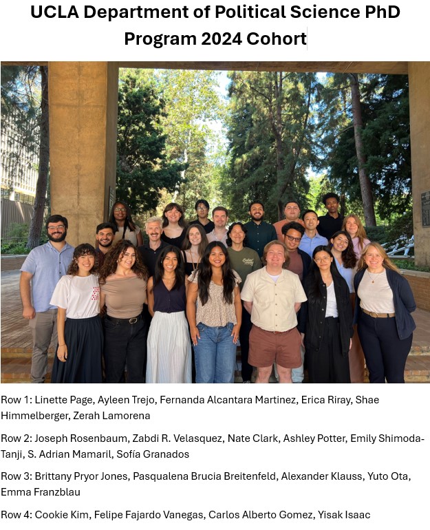 Class Photos - UCLA Political Science